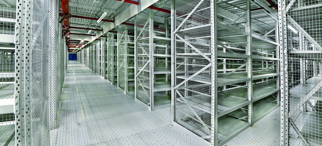 Multi-tier Mezzanine Racking storage shelving racking for Small Items ...
