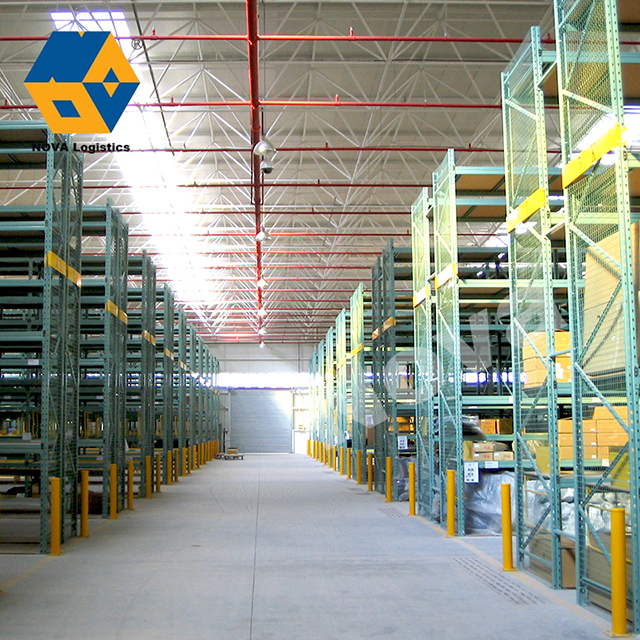 Warehouse Galvanized Heavy Duty Blue Pallet Rack Uprights from China ...